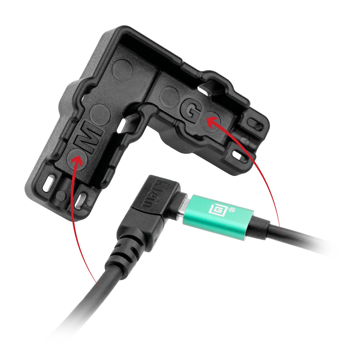 GDS® Cable Clamp for USB Type-C Klein PTT Mic Adapter – RAM Mounts