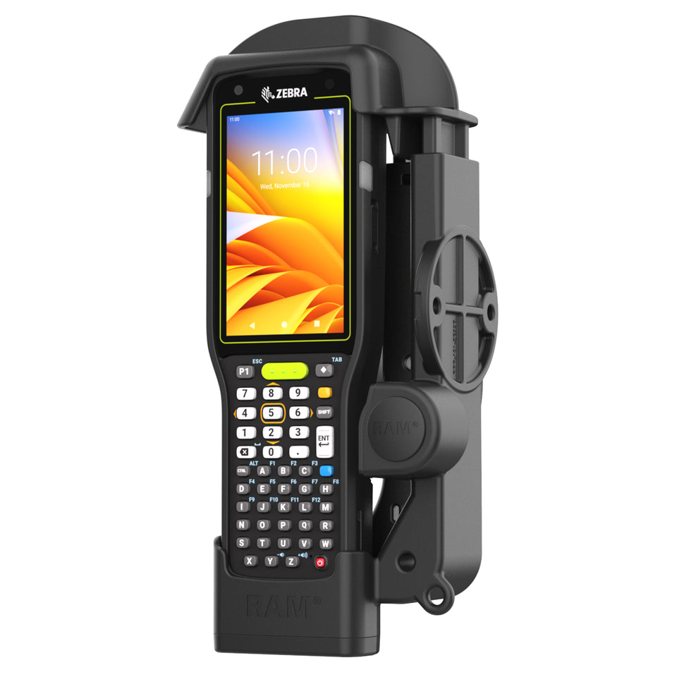 RAM® Spring Loaded Holder for Zebra MC3300/3400/3450 – RAM Mounts