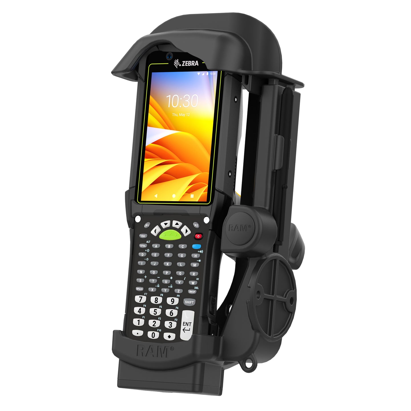 RAM® Spring Loaded Holder for Zebra MC9400 & MC9300 – RAM Mounts