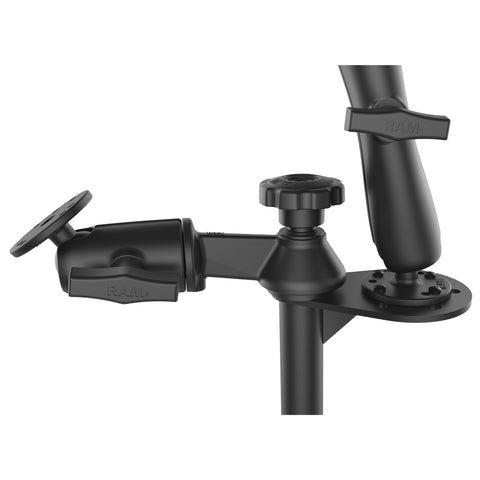 RAM® 8” Upper Pole and Double Ball 75x75mm VESA Mount – RAM Mounts