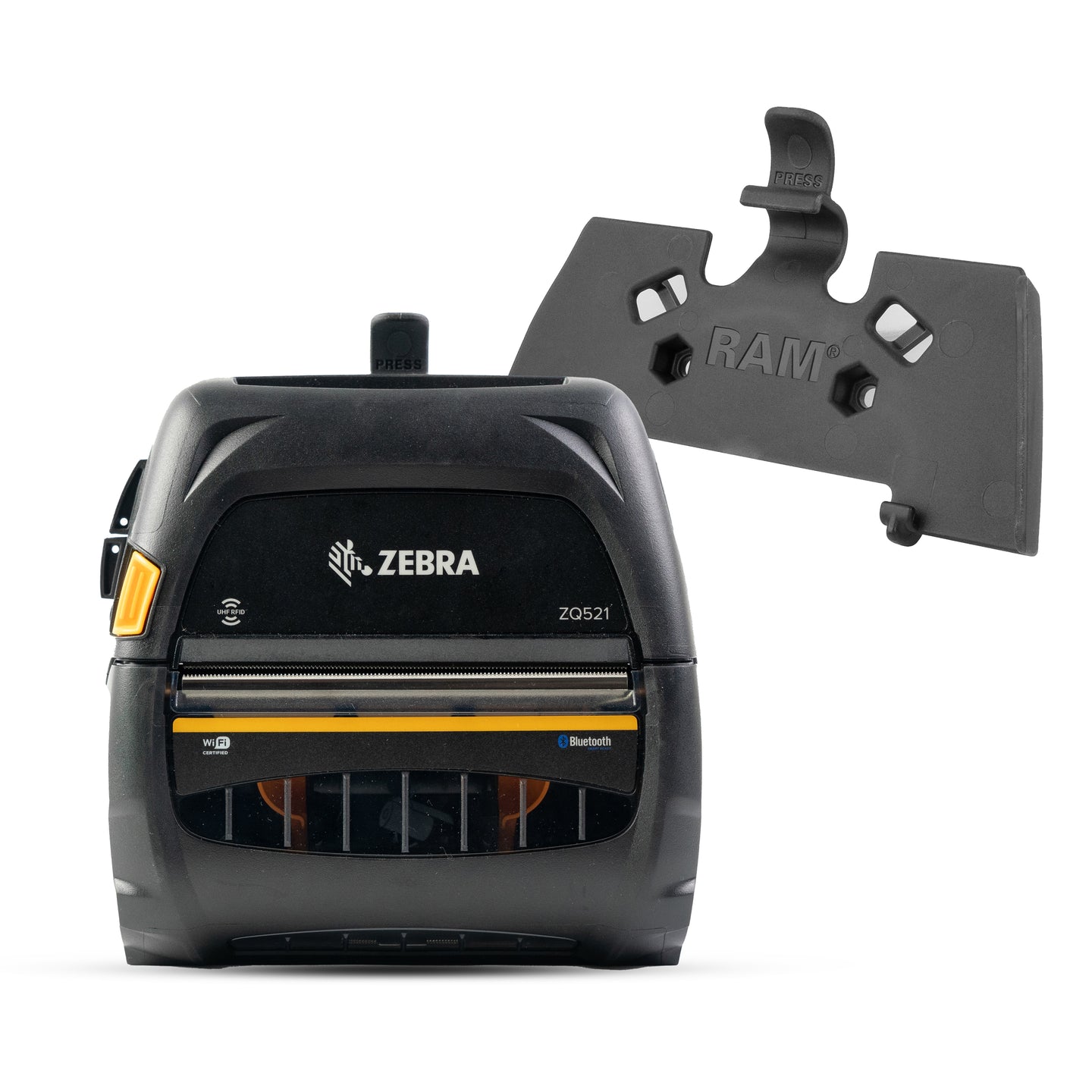 RAM® Quick Release Printer Holder for Zebra ZQ521 Series – RAM Mounts