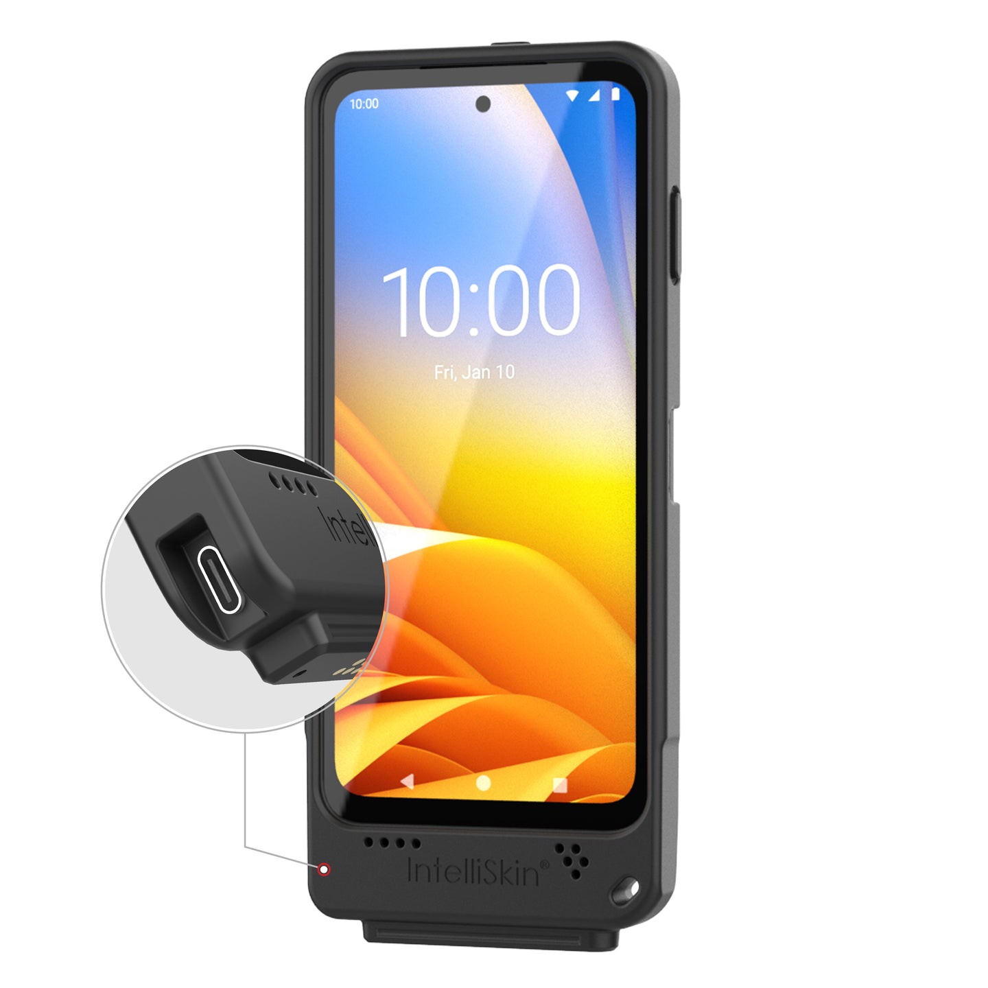 IntelliSkin® for Zebra EM45 with External USB-C Port - No Belt Clip ...