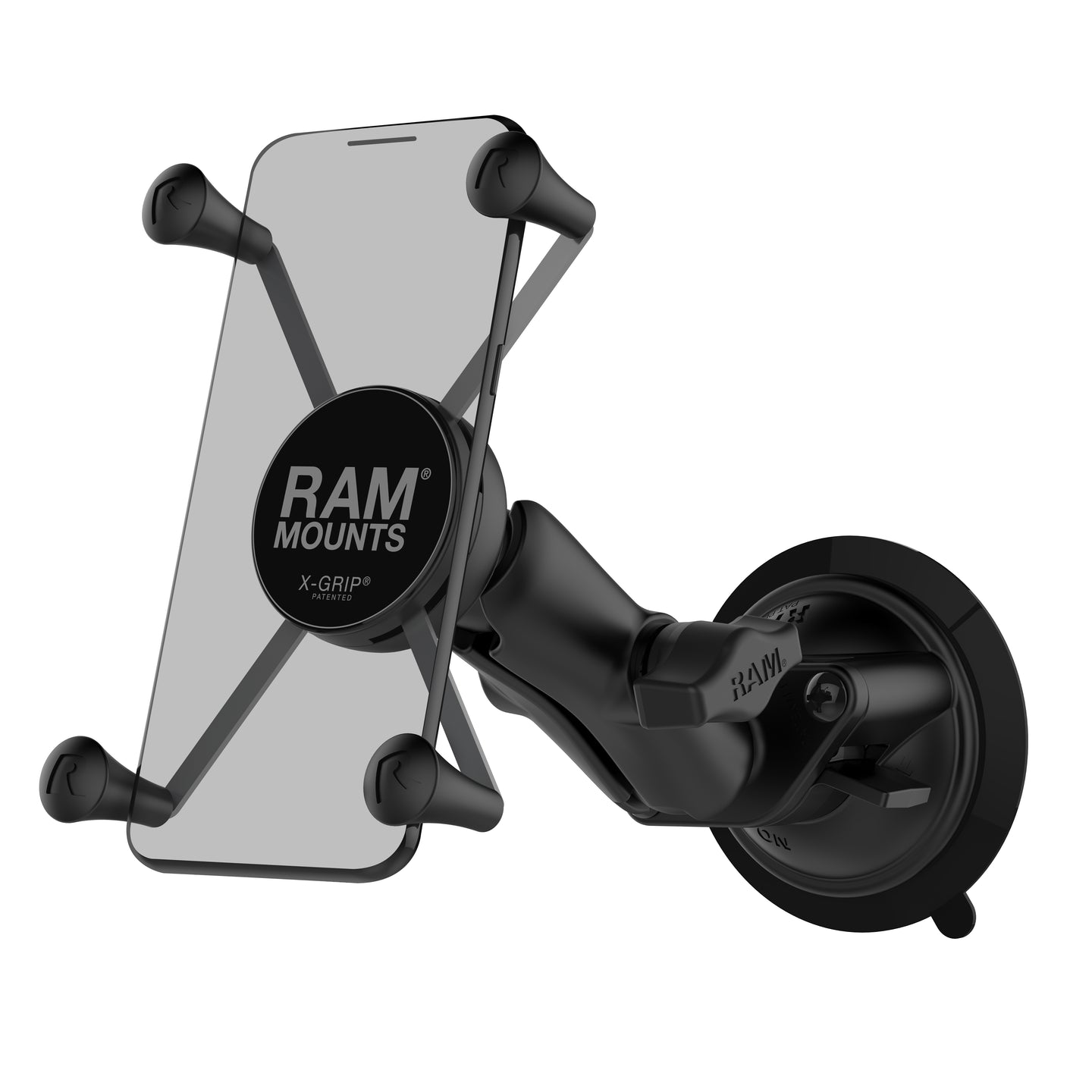 RAM® X-Grip® Large Phone Mount with Twist-Lock™ Suction Cup - Medium ...