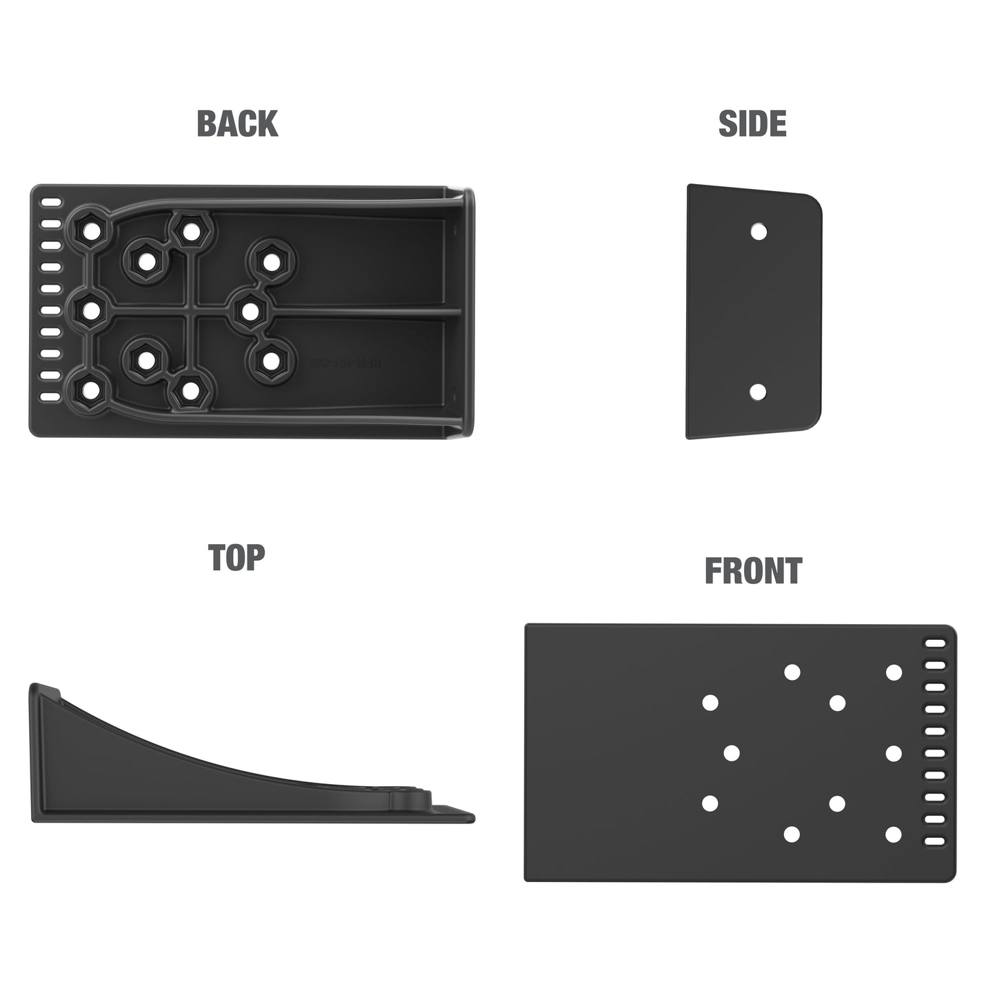 RAM® Large Side Accessory Bracket for Vehicle Docks – RAM Mounts
