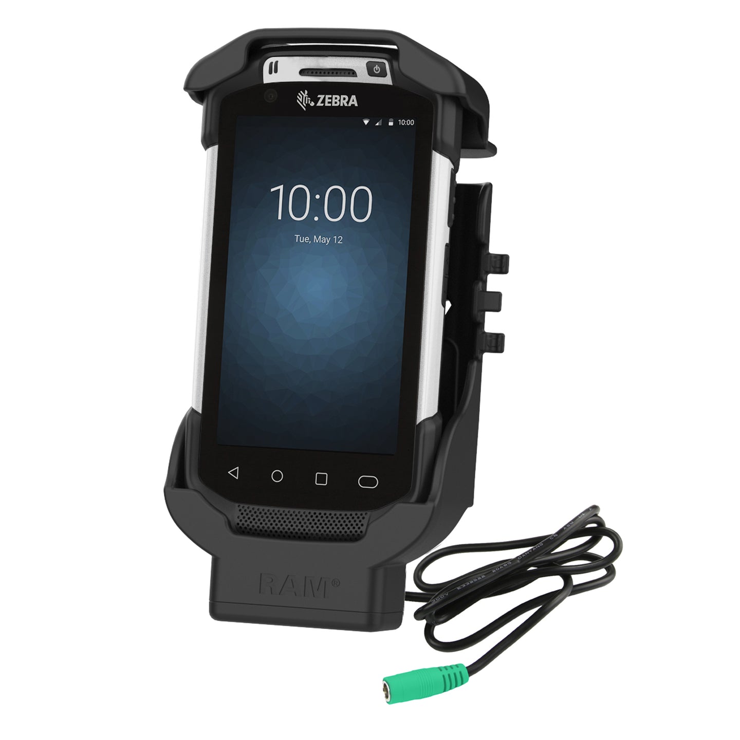 RAM® Form-Fit Powered Dock for Zebra TC70, 72, 75 & 77 – RAM Mounts