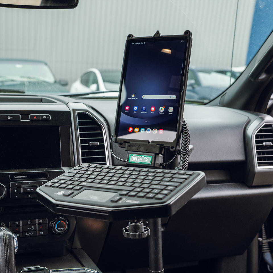 RAM® Tele-Pole™ with 8” & 9” Poles and Double Ball Mount – RAM Mounts