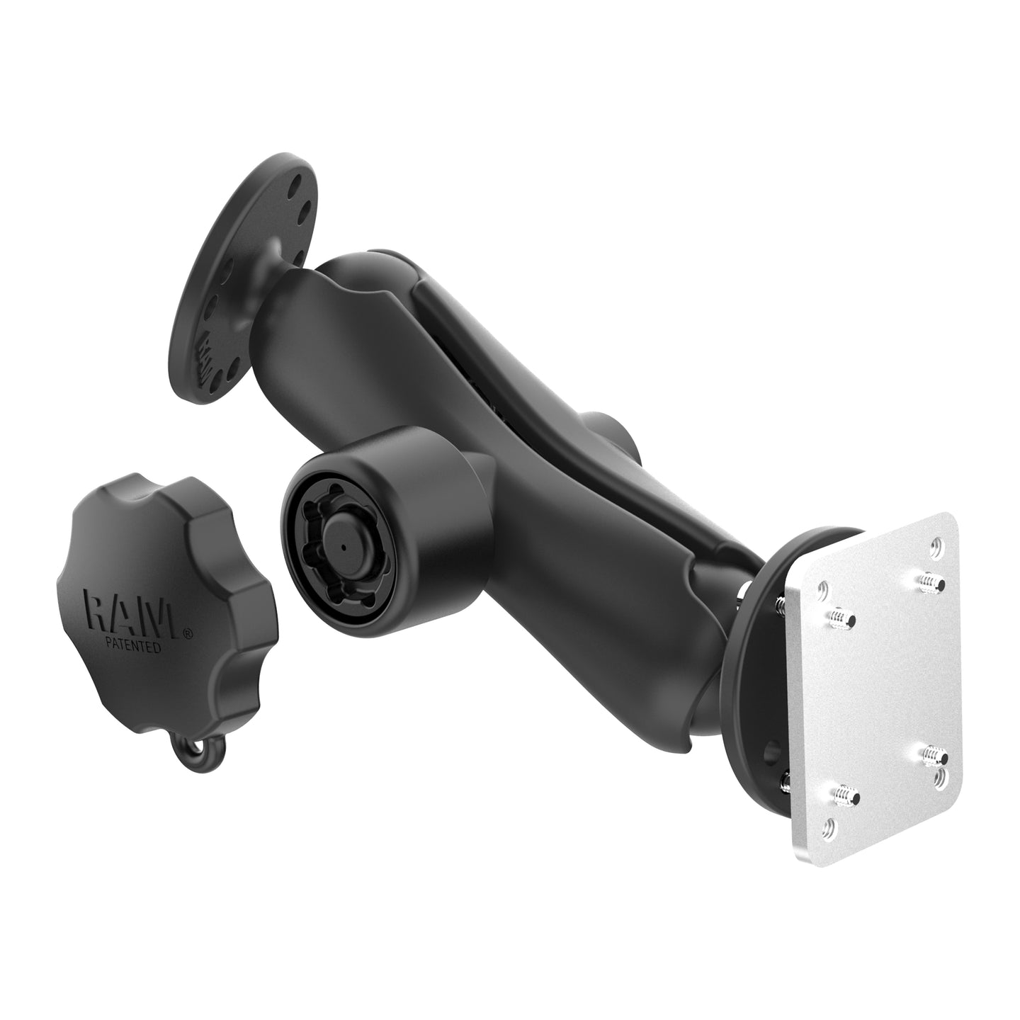 RAM® Locking Drill-Down Dashboard Mount with Backing Plate - C Size Me ...