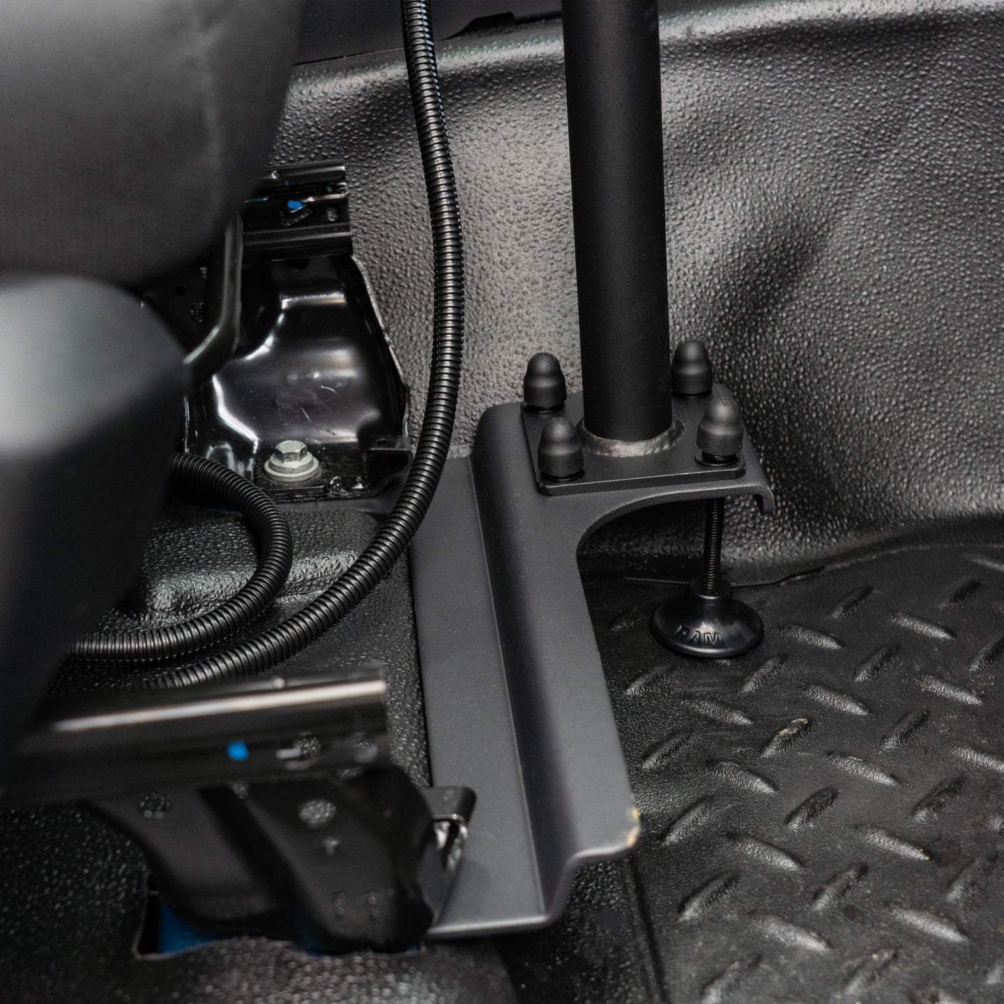 RAM® No-Drill™ Laptop Mount for '20-25 Ford Police Interceptor Utility ...