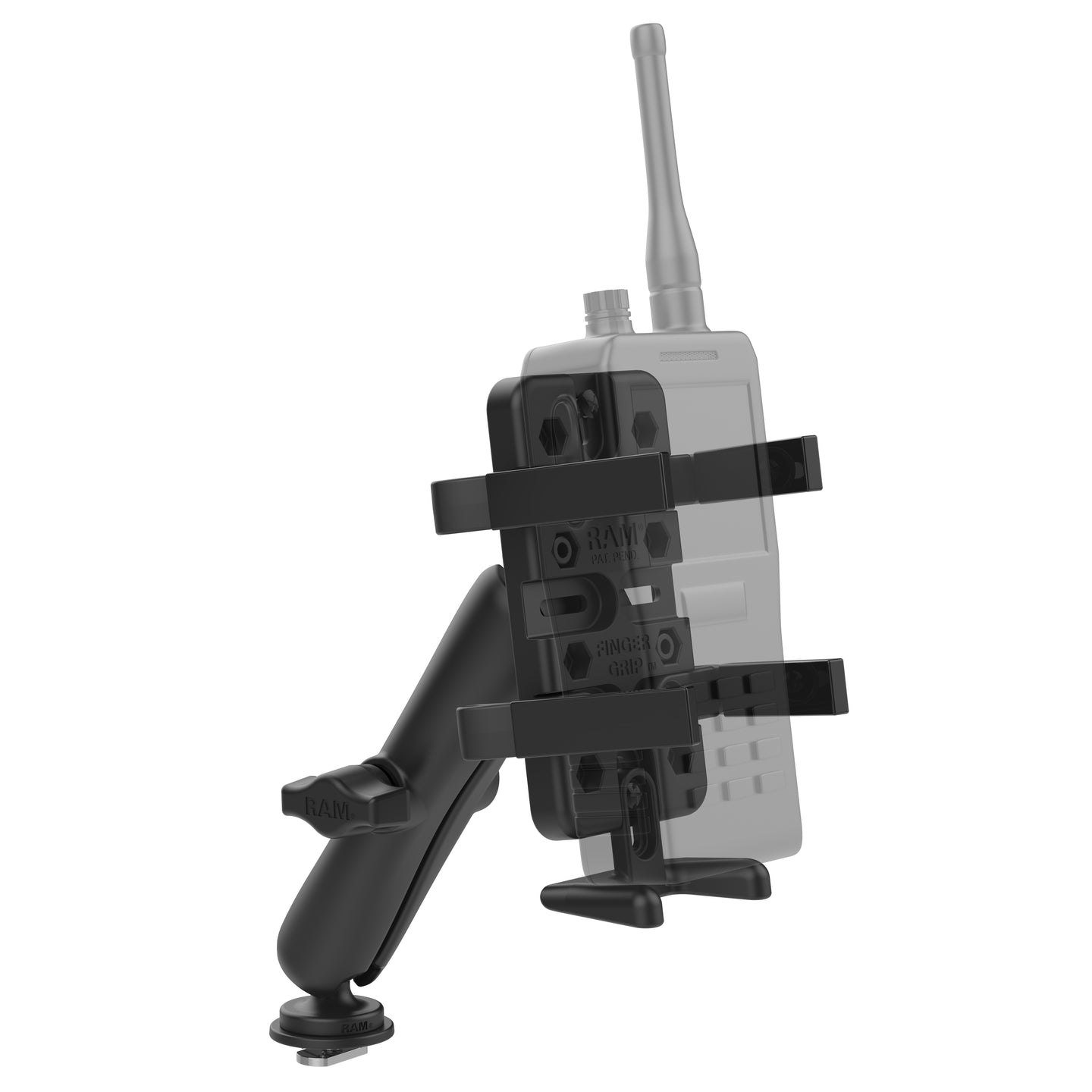 RAM® Finger-Grip™ Holder with Track Ball™ Base - Long – RAM Mounts