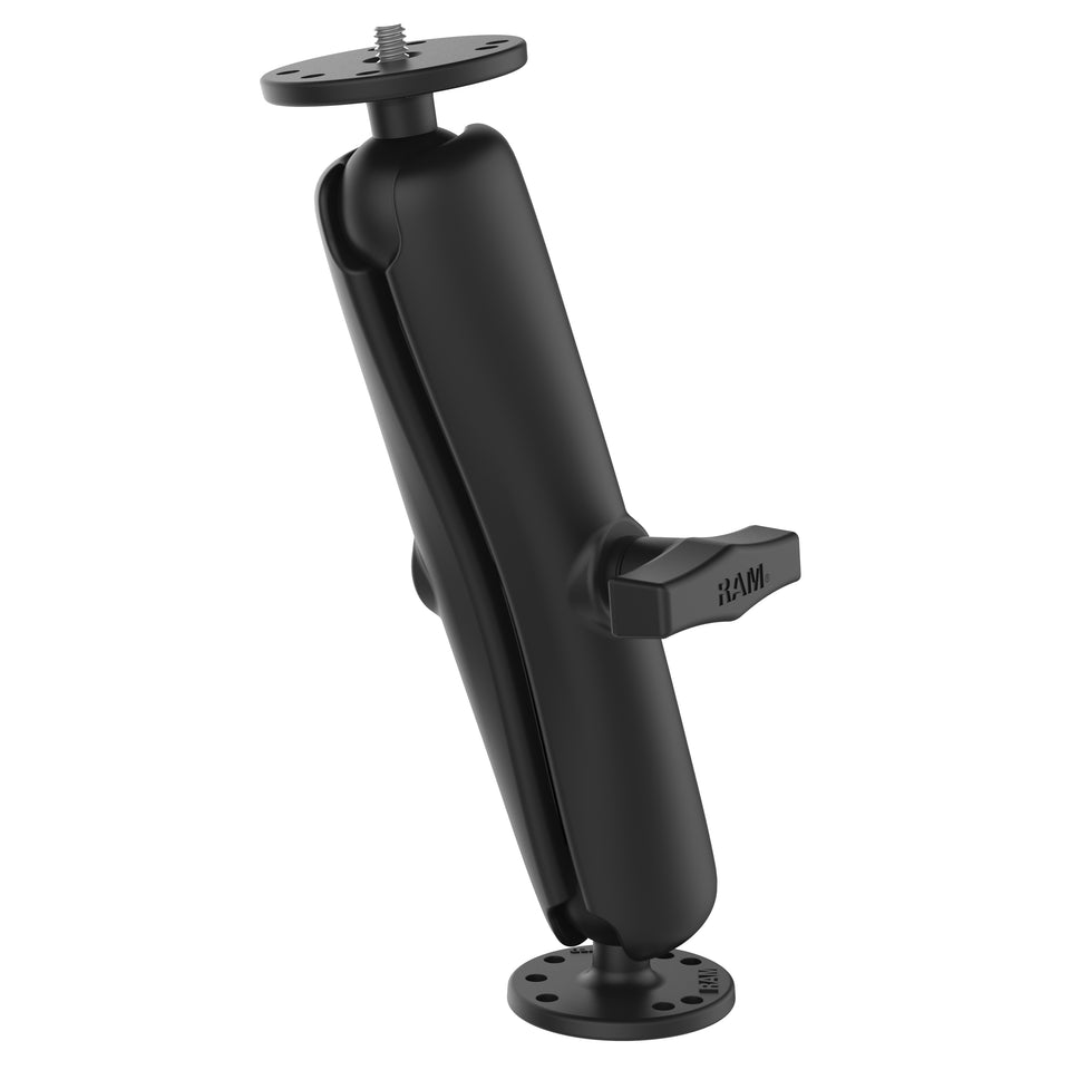 RAM® Double Ball Mount with 1/4"-20 Male Thread - C Size Long – RAM Mounts