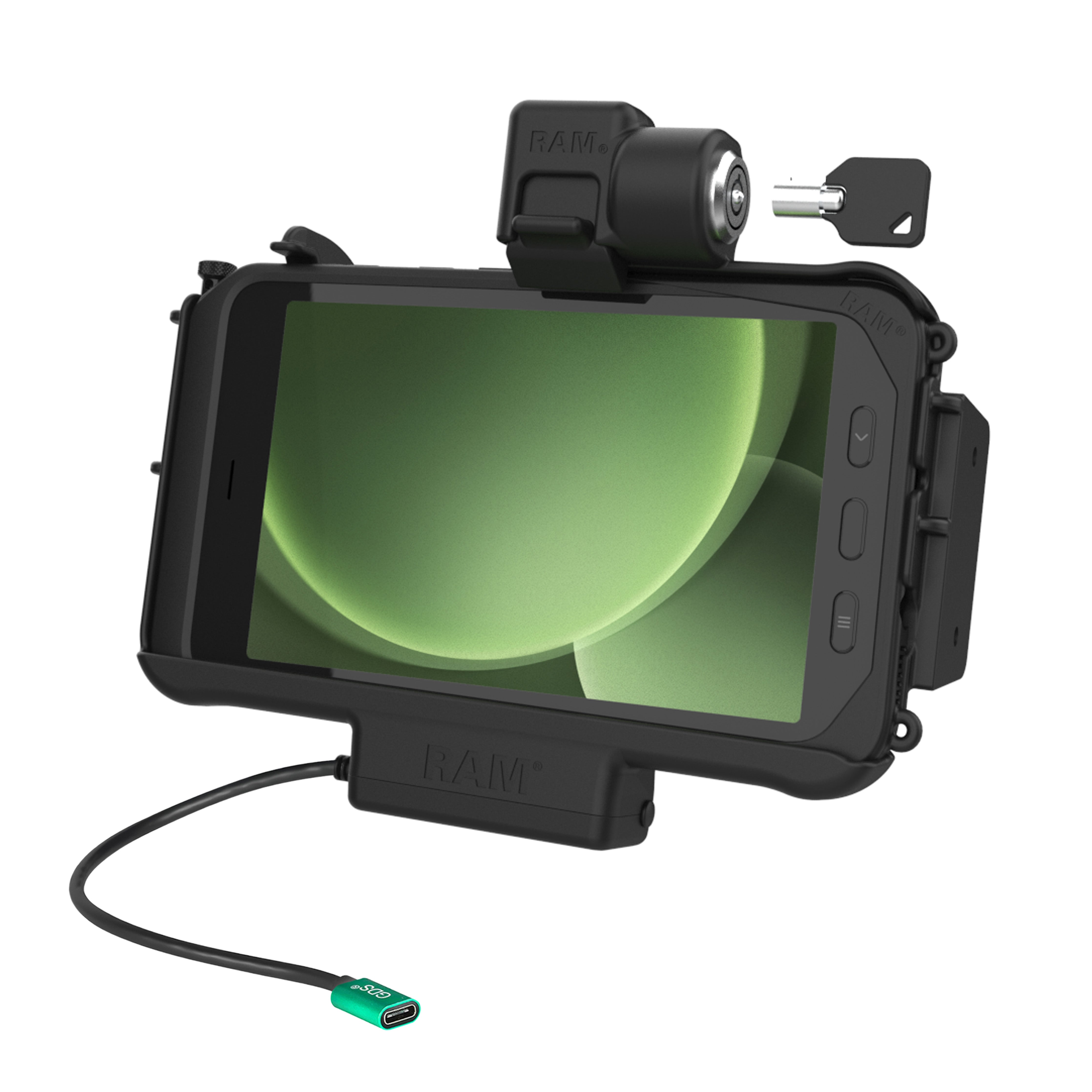 RAM® Locking Modular USB-C Powered Dock for Samsung Tab Active5 & 3 ...