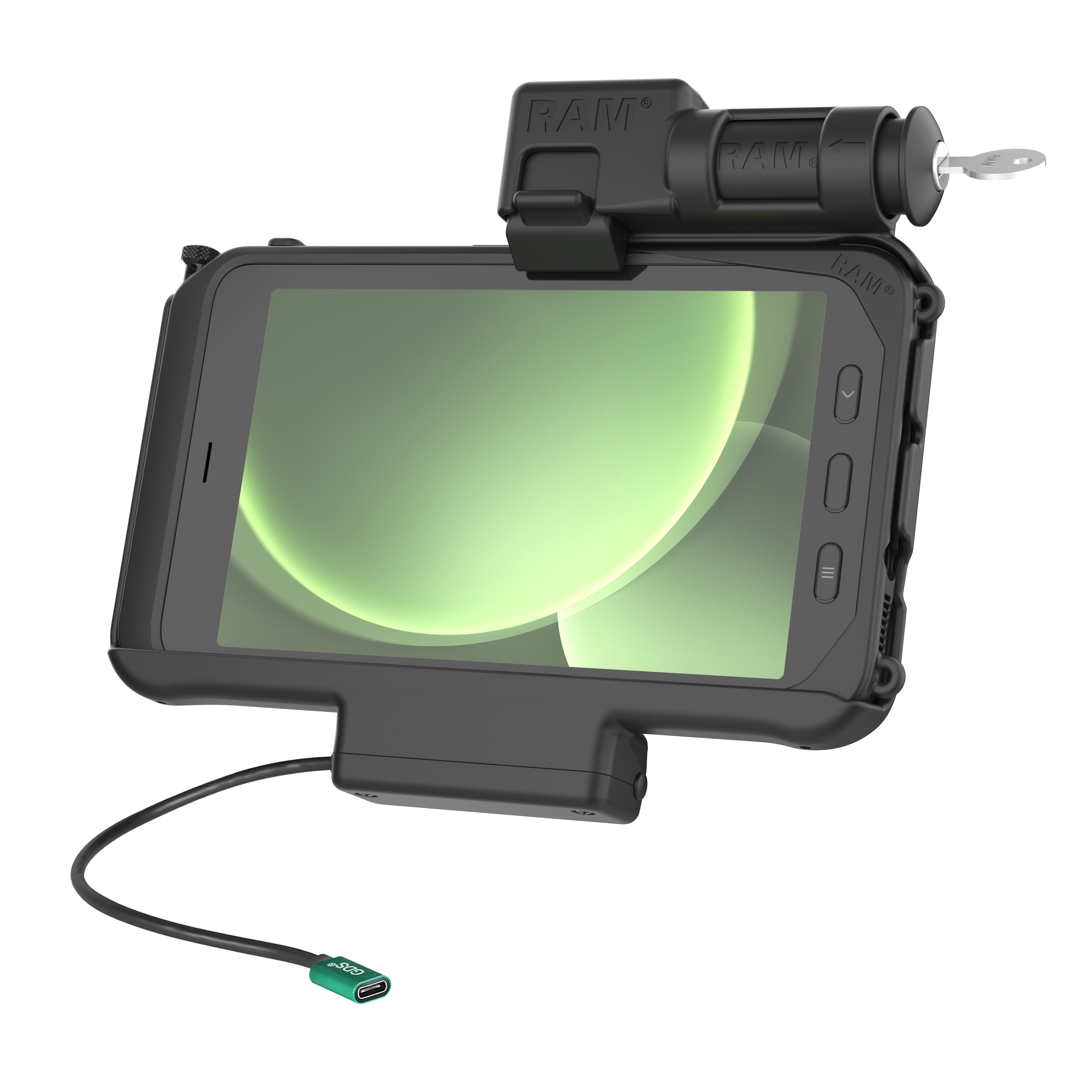 RAM® Key Locking USB-C Powered Dock for Samsung Tab Active5 & 3 – RAM ...