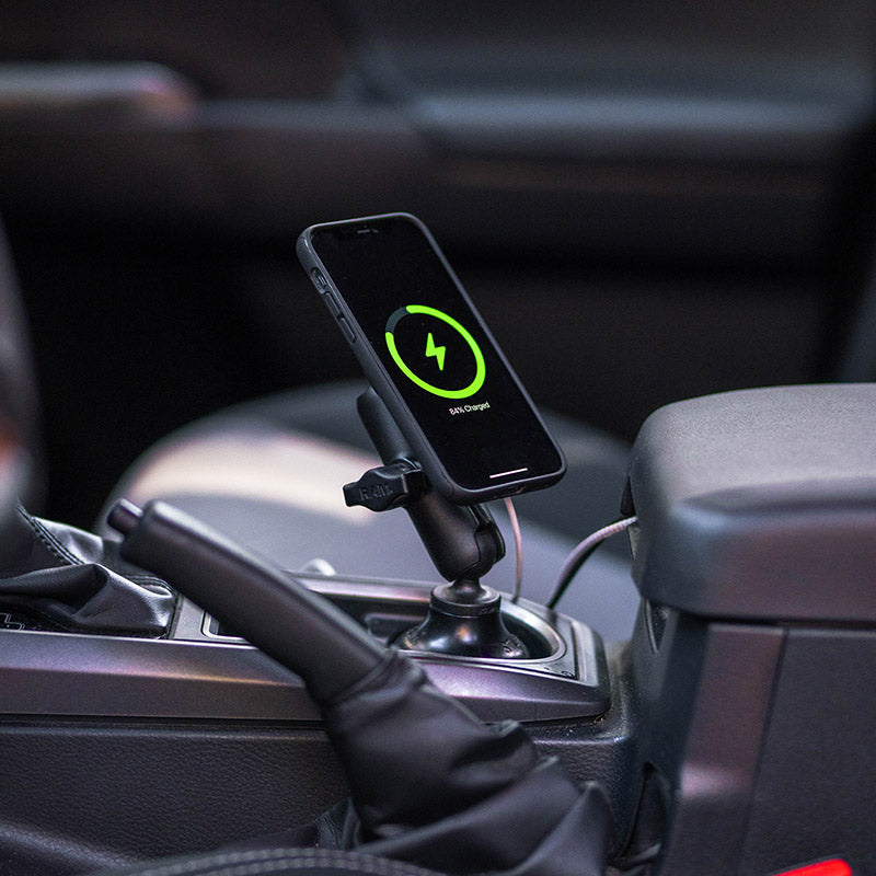 RAM® Stubby™ Cup Holder Mount for Apple 15W MagSafe – RAM Mounts