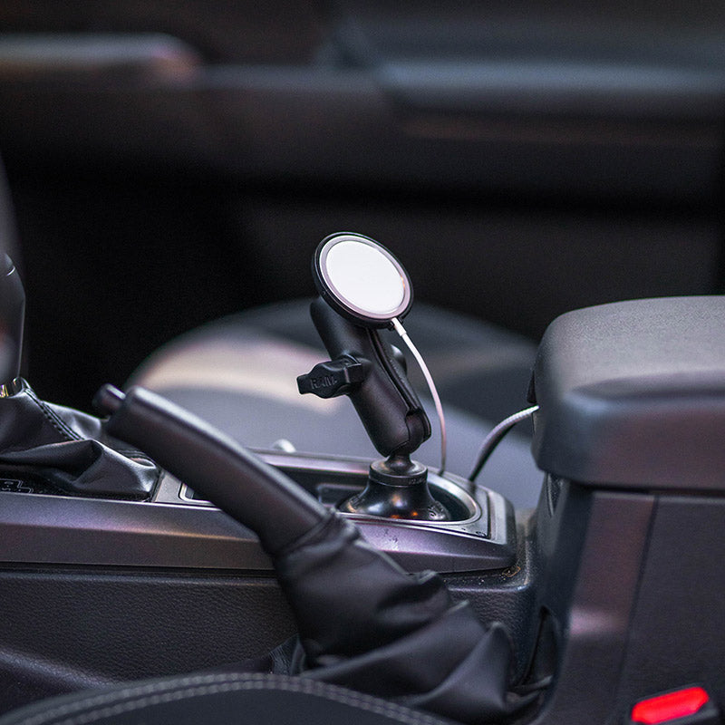 RAM® Stubby™ Cup Holder Mount for Apple 15W MagSafe – RAM Mounts