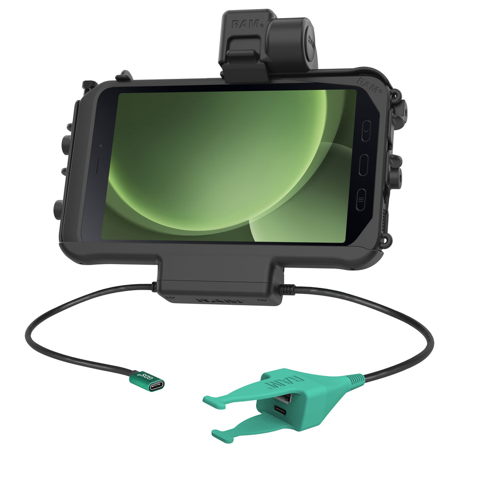RAM® Thin-Dock™ Power + USB-C & USB-A Data for Tab Active5 & 3 – RAM Mounts