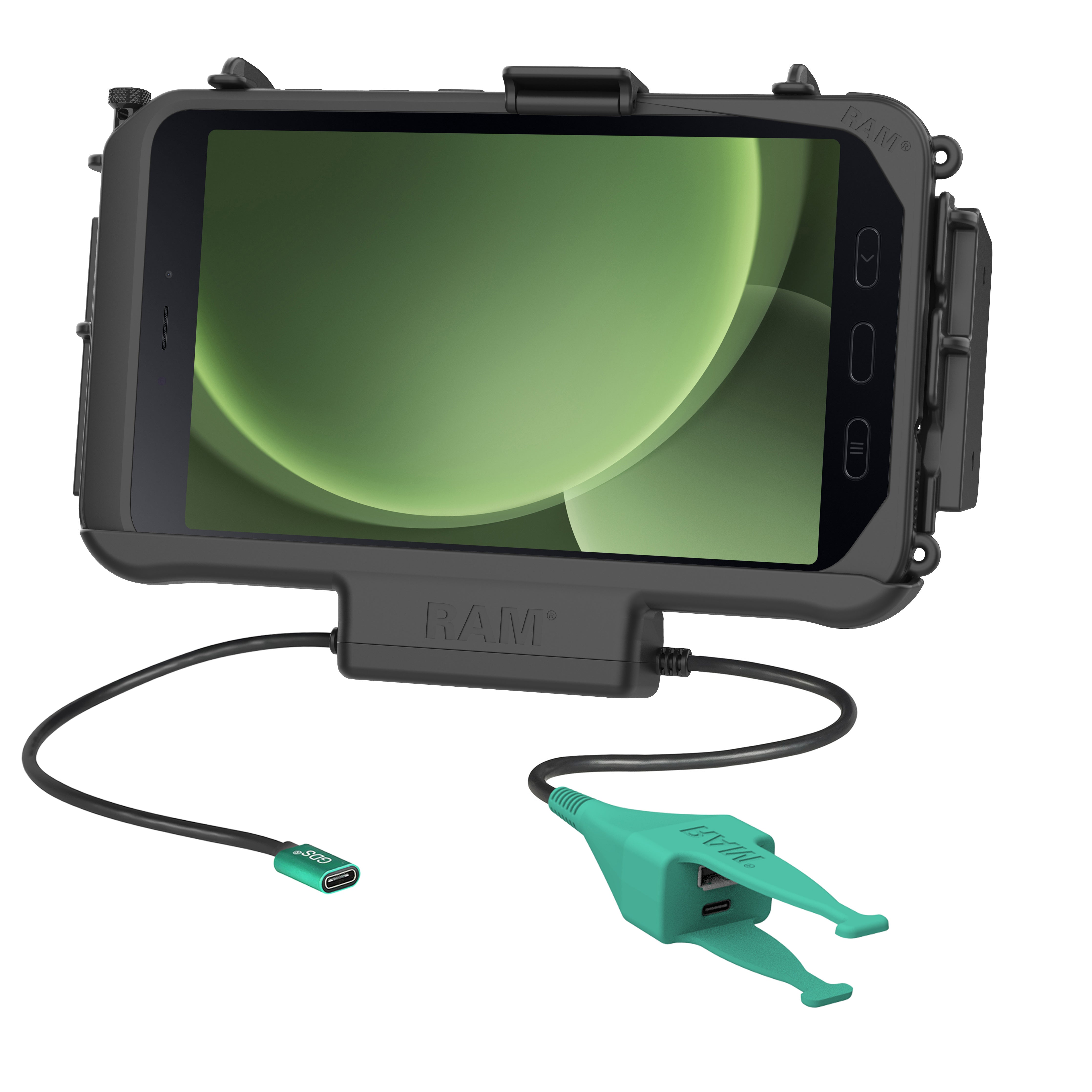 RAM® USB-C Modular Dock + USB-C & USB-A Data for Samsung Tab Active5 ...