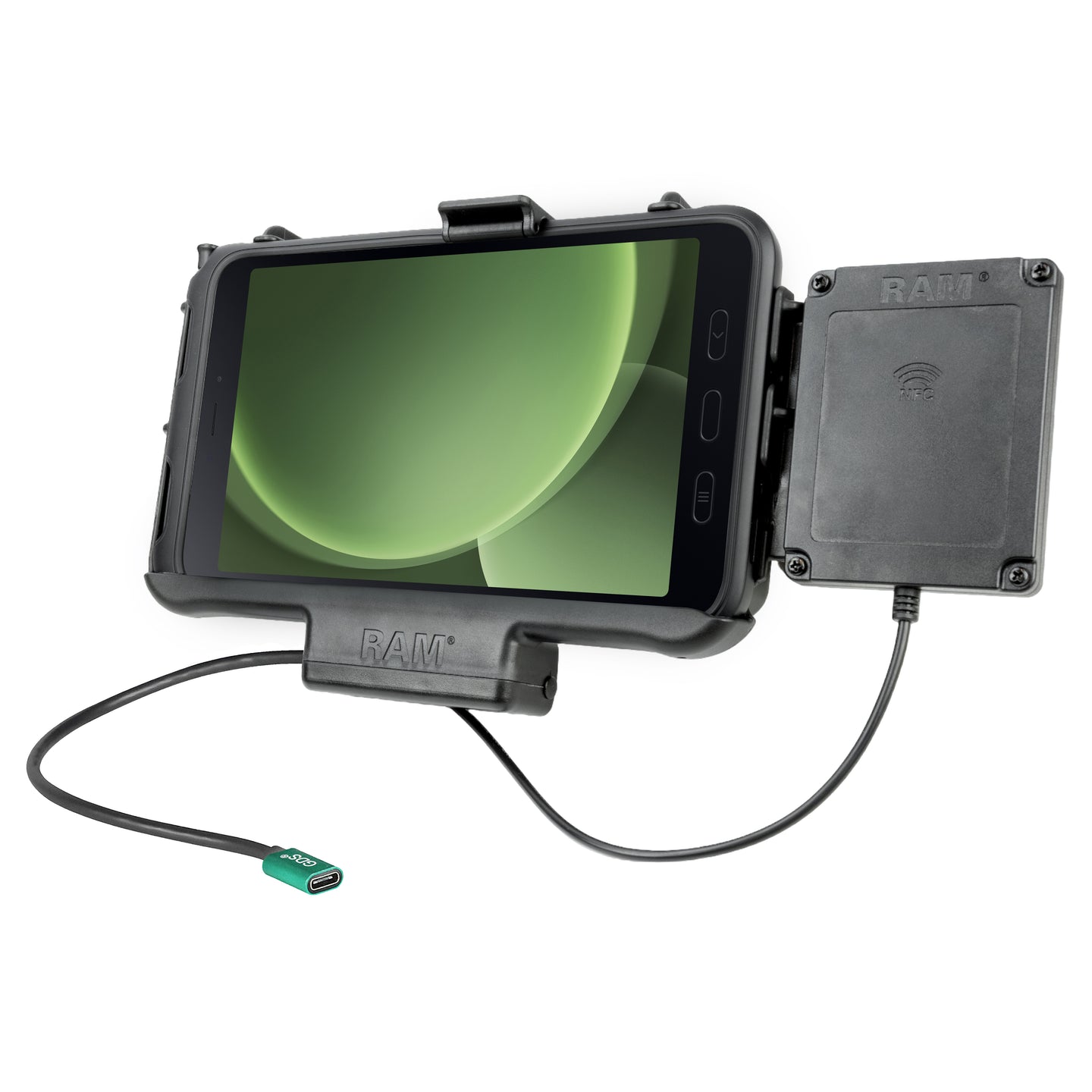 RAM® USB-C Powered Dock with NFC Extender for Samsung Tab Active5 & 3 ...