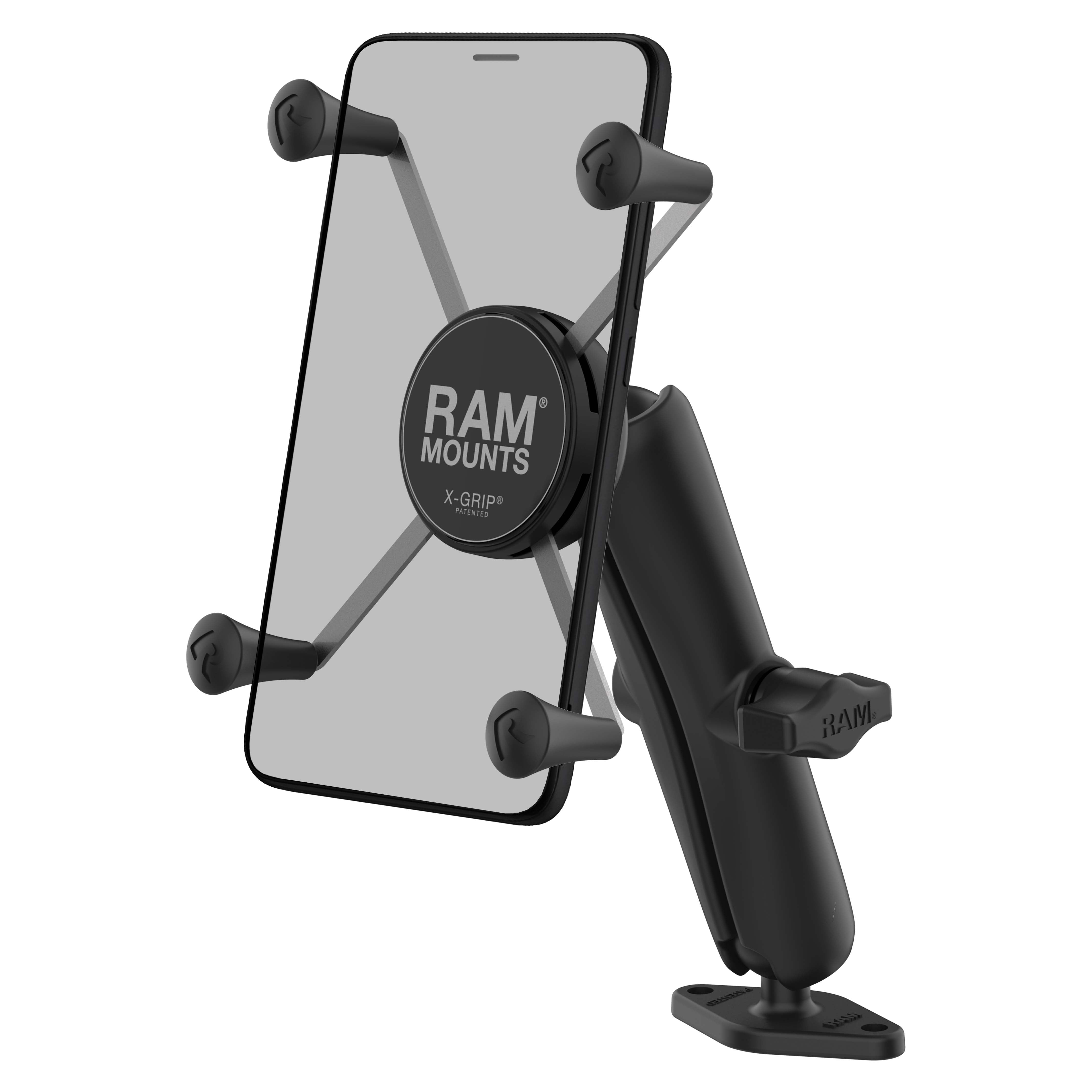 RAM® X-Grip® Large Phone Mount with Diamond Base - Long Arm – RAM Mounts