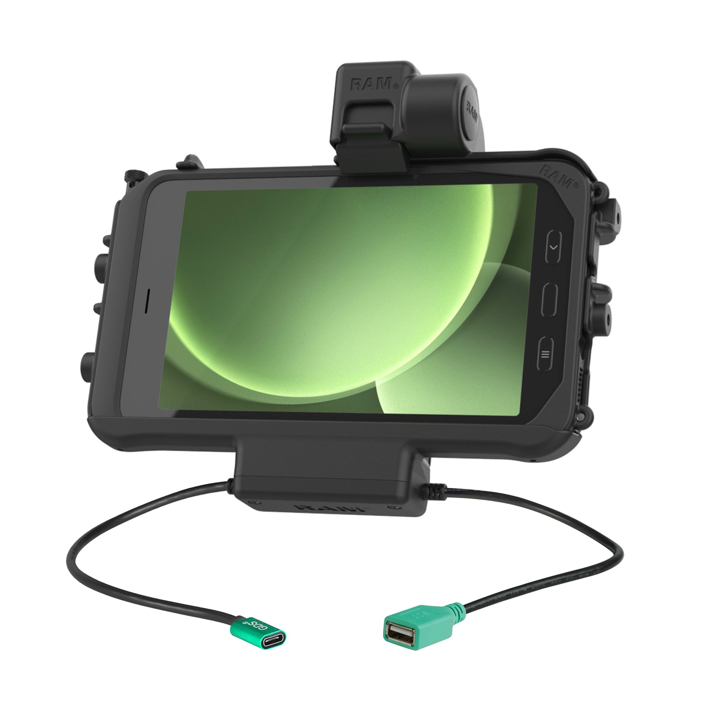 RAM® Thin-Dock™ Power + Single USB Dock for Tab Active5 & 3 – RAM Mounts