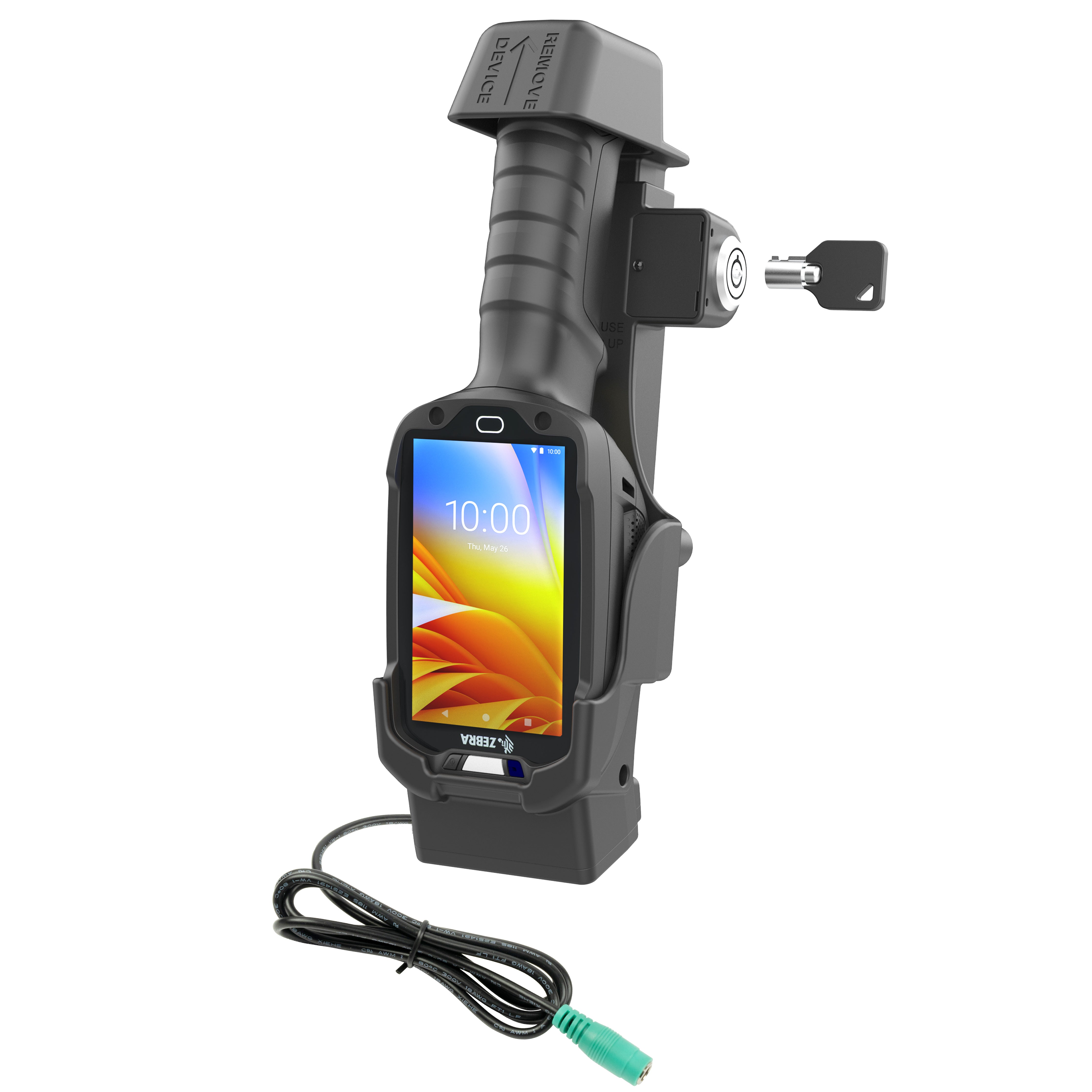 RAM® Locking Powered Dock for Zebra TC8300 – RAM Mounts