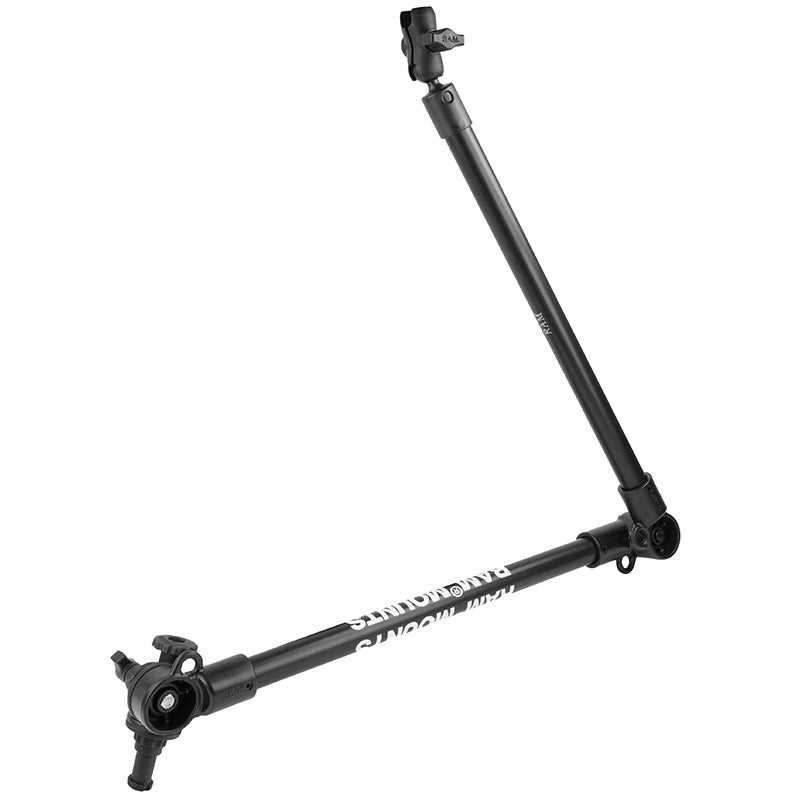 RAM® Tough-Pole™ 48" Double Pipe Mount with RAM® Track-Node™ Base – RAM ...