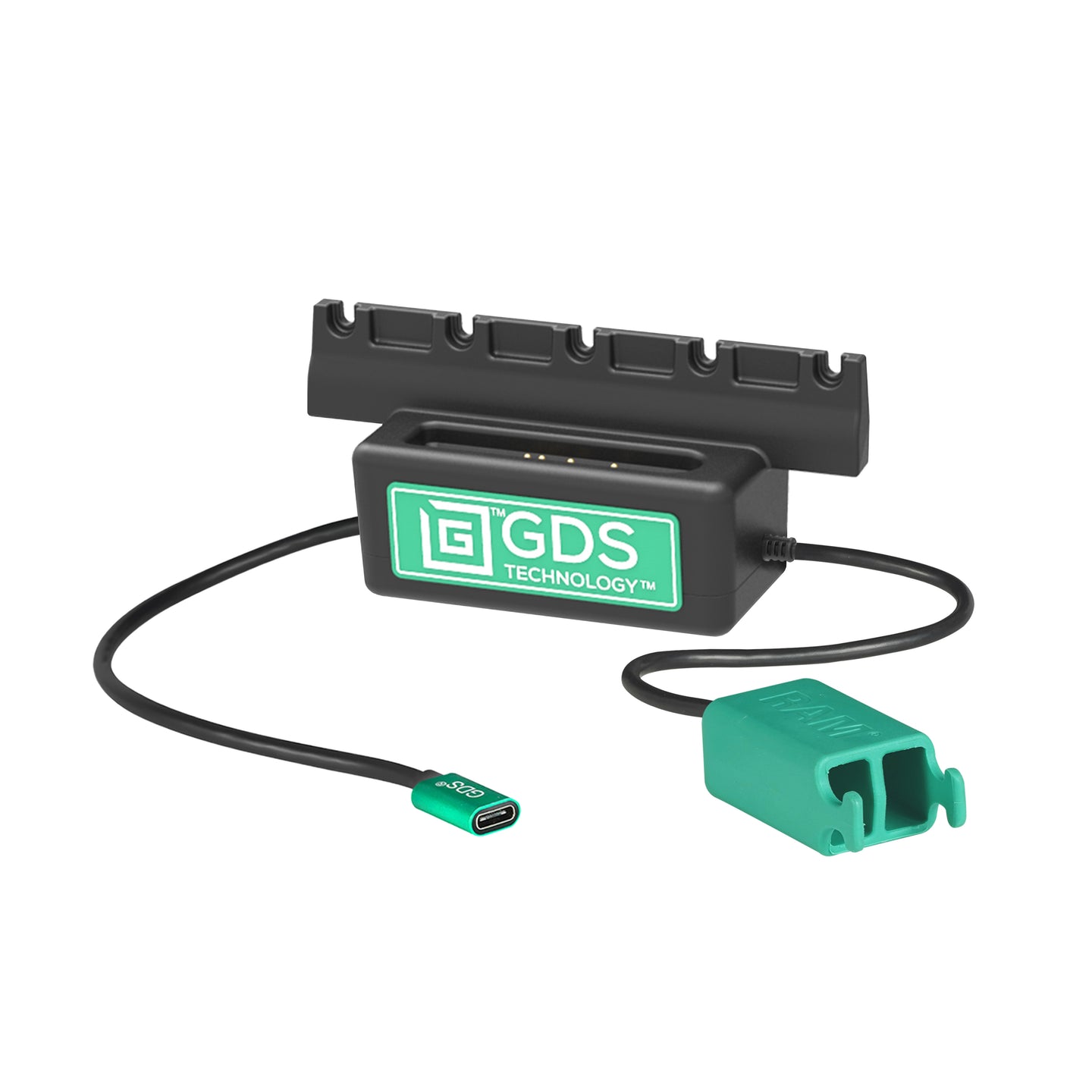 GDS® Power + Dual USB-A Data Dock Cup for IntelliSkin® Next Gen Tablet ...