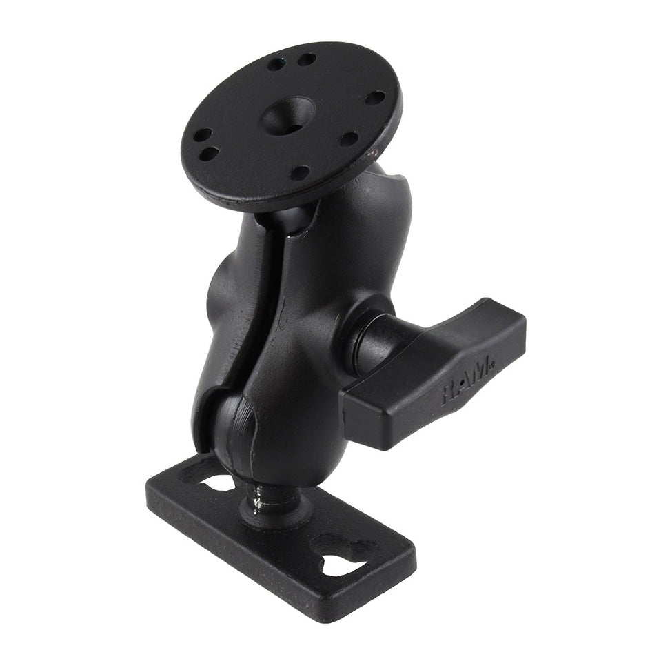 RAM® Bosch Double Ball Mount with Round Plate – RAM Mounts