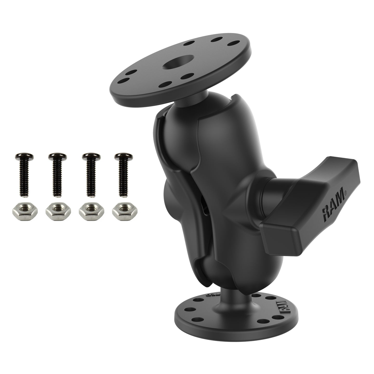 RAM® Double Ball Mount with Mounting Hardware – RAM Mounts