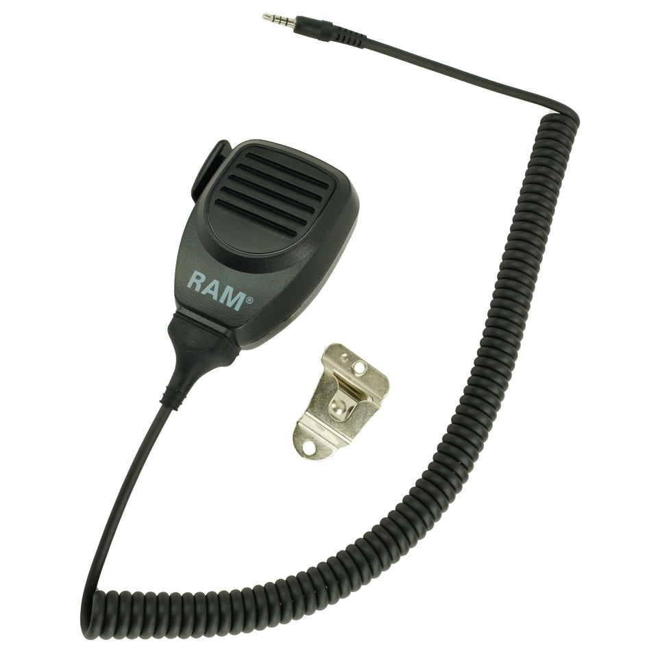 RAM® Microphone with Steel Mounting Clip – RAM Mounts