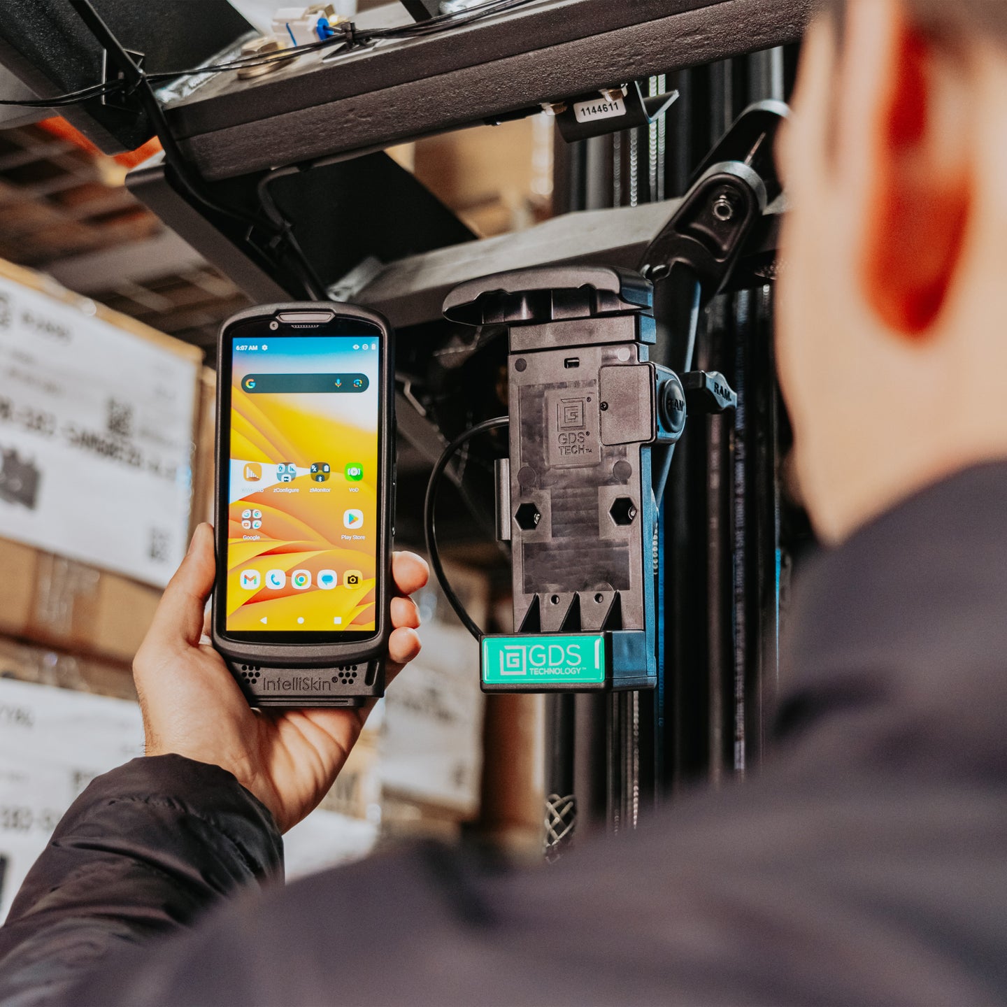 IntelliSkin® for Zebra TC53/58 – RAM Mounts