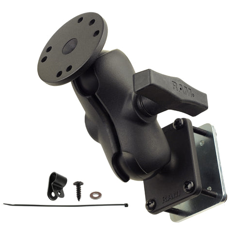 RAM® Double Ball Mount with Steel Backing Plate – RAM Mounts