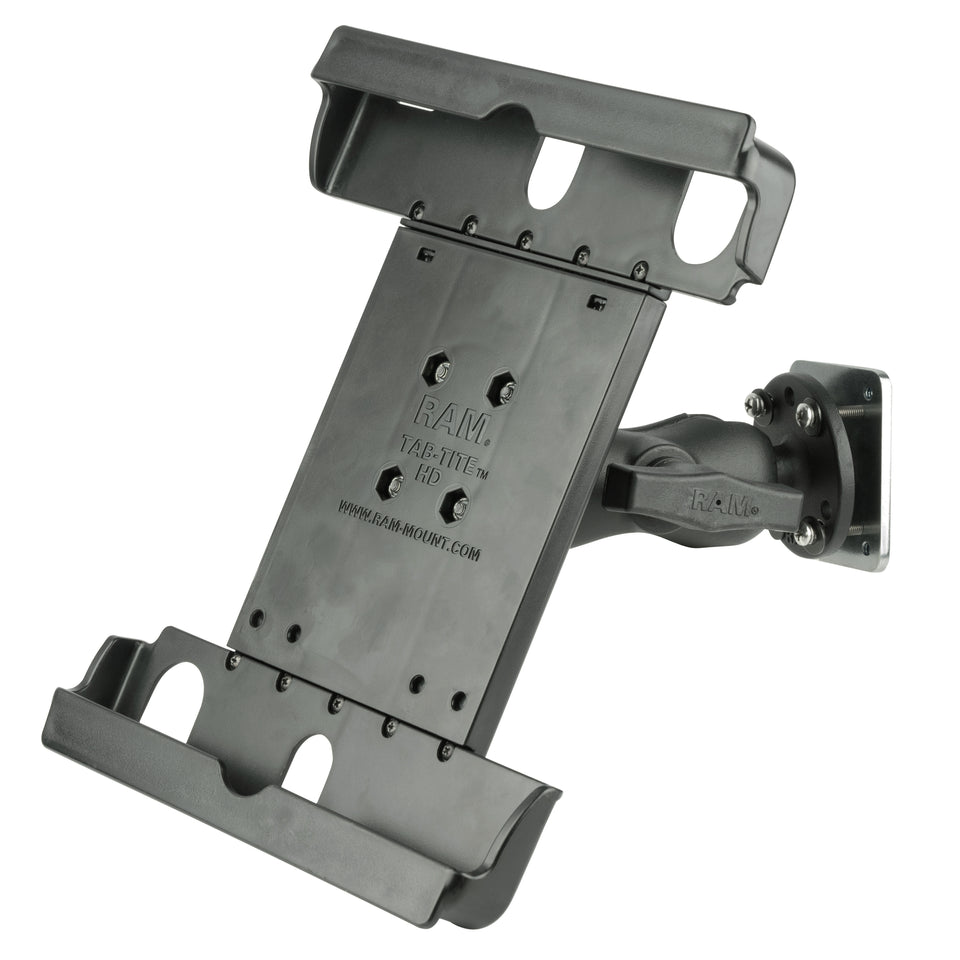 RAM® Dashboard Mount with Backing Plate for 9"-10.5" Tablets with Cases ...