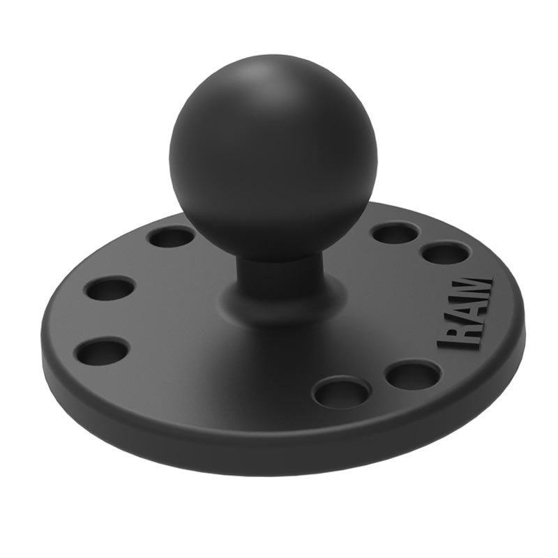 RAM® Round Plate with Ball - B Size – RAM Mounts
