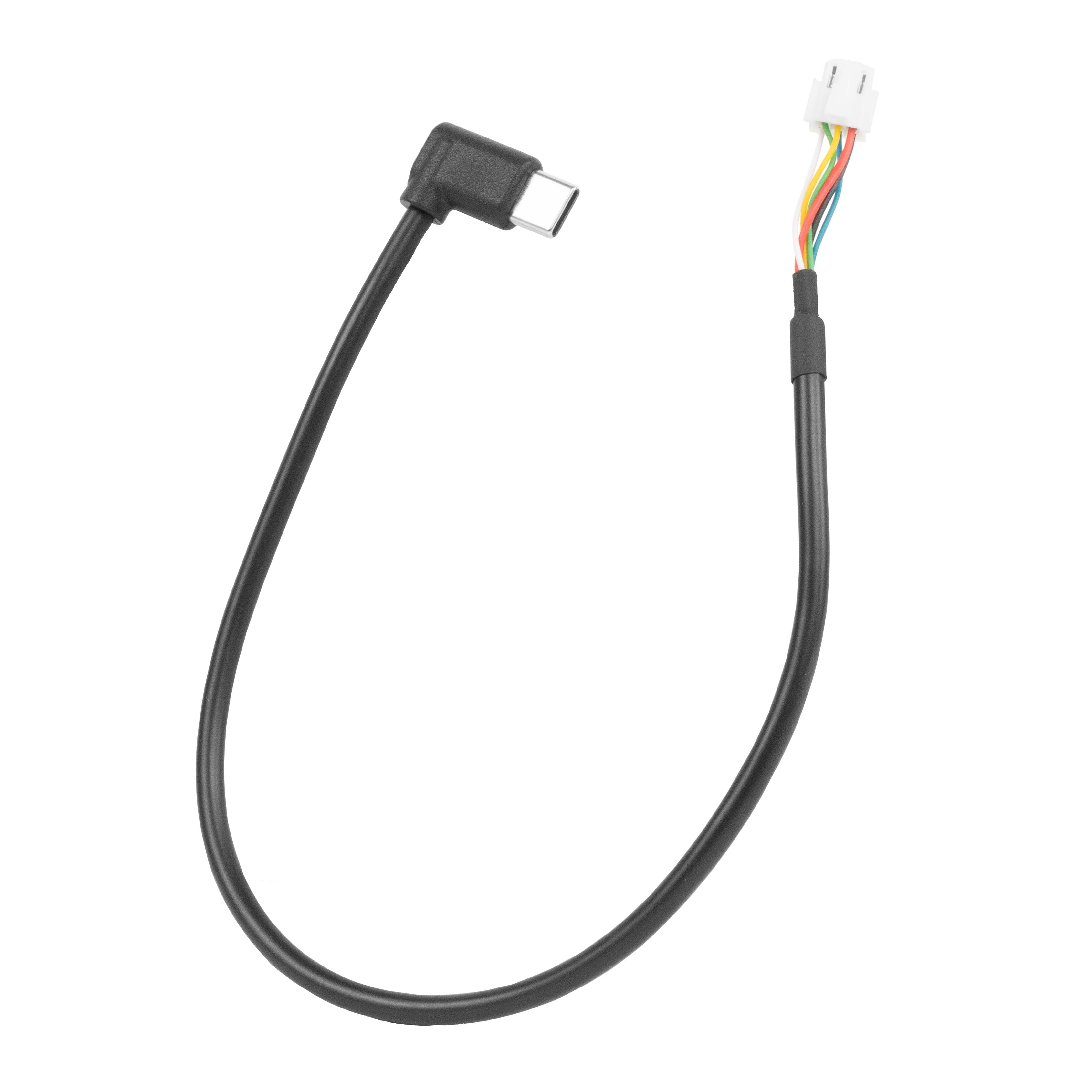 RAM® 90-Degree USB-C Male to JST Male Cable – 0.3M Long – RAM Mounts