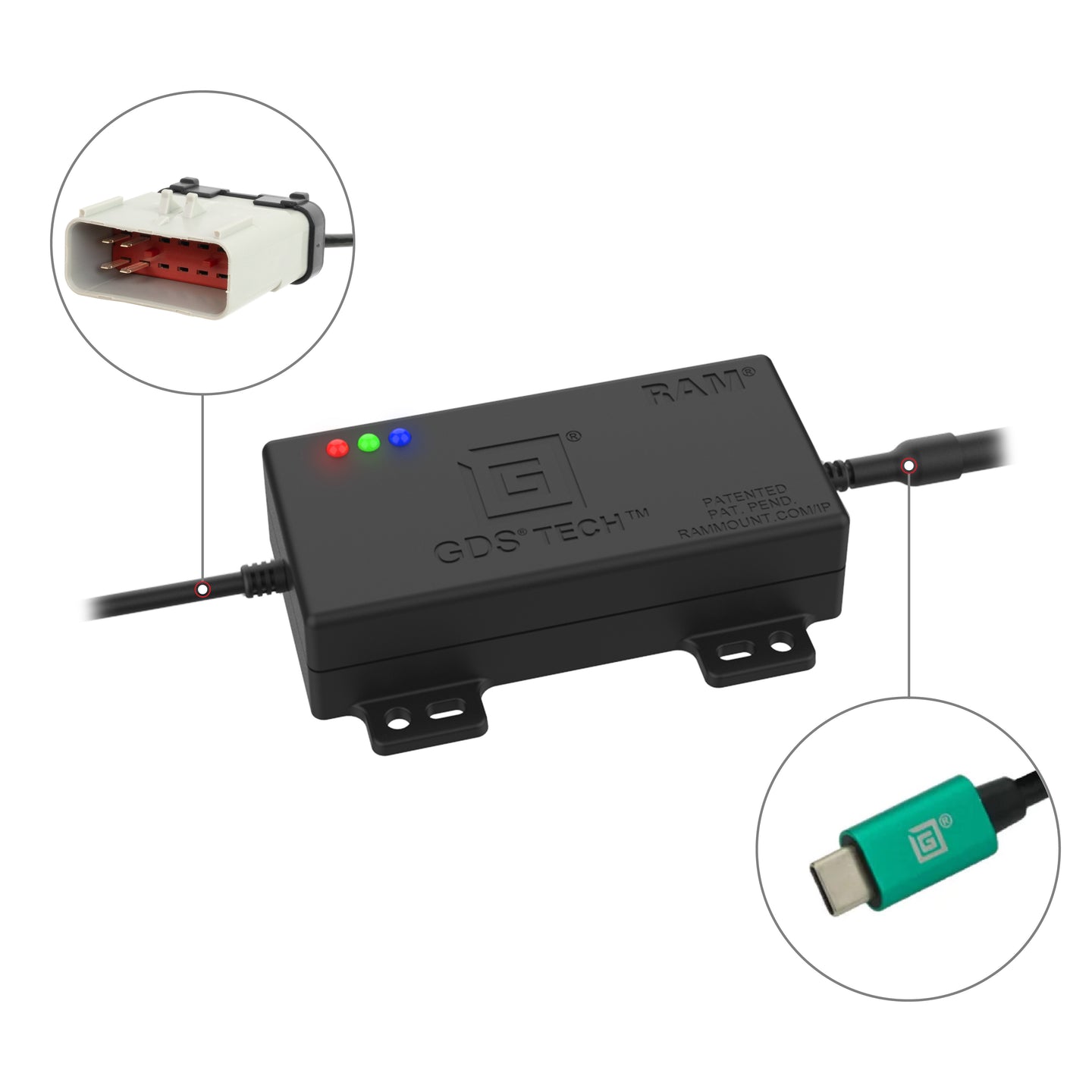 GDS® CAN Bus with RP1226 Connector – RAM Mounts
