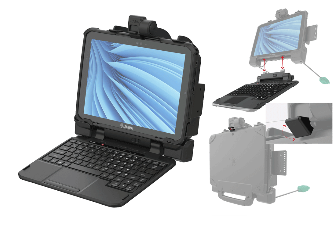 Zebra Device Mounts – RAM Mounts