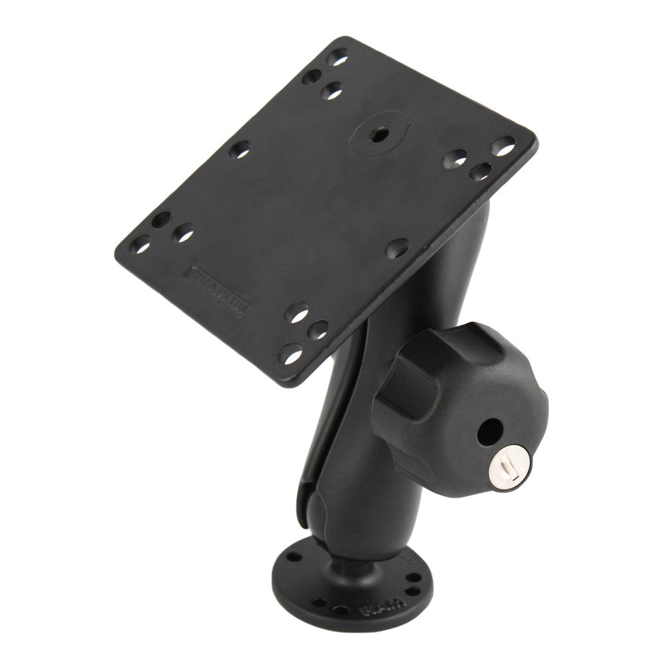 RAM® Key Lock Mount with 100x100mm VESA Plate - Medium – RAM Mounts