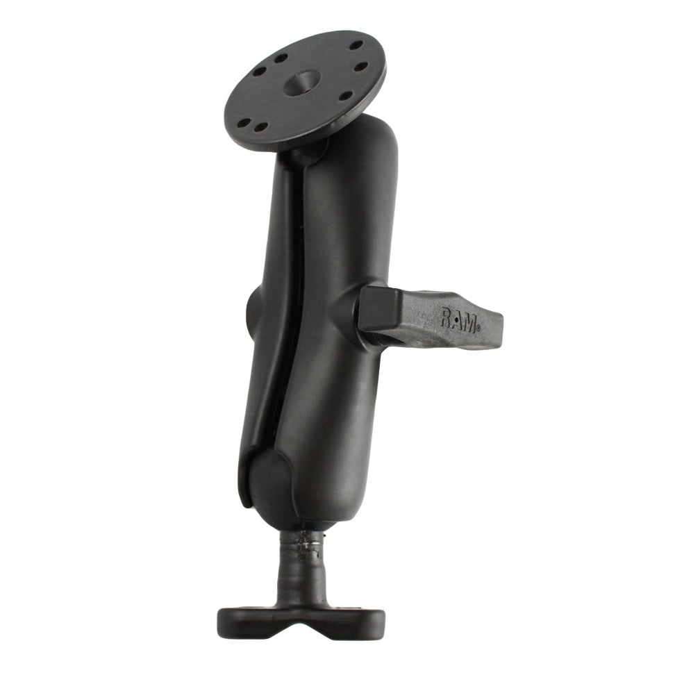 RAM® Double Ball Mount with Rail Adapter Base – RAM Mounts