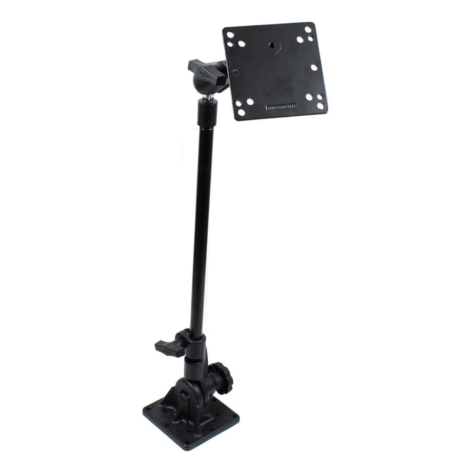 RAM® Pedestal Mount with 18" Pipe and 100x100mm VESA Plate – RAM Mounts