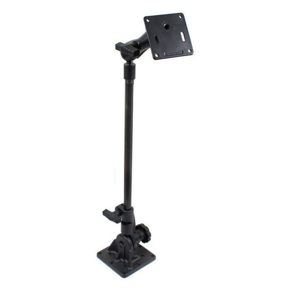 RAM® Pedestal Mount with 18" Pipe and 75x75mm VESA Plate – RAM Mounts