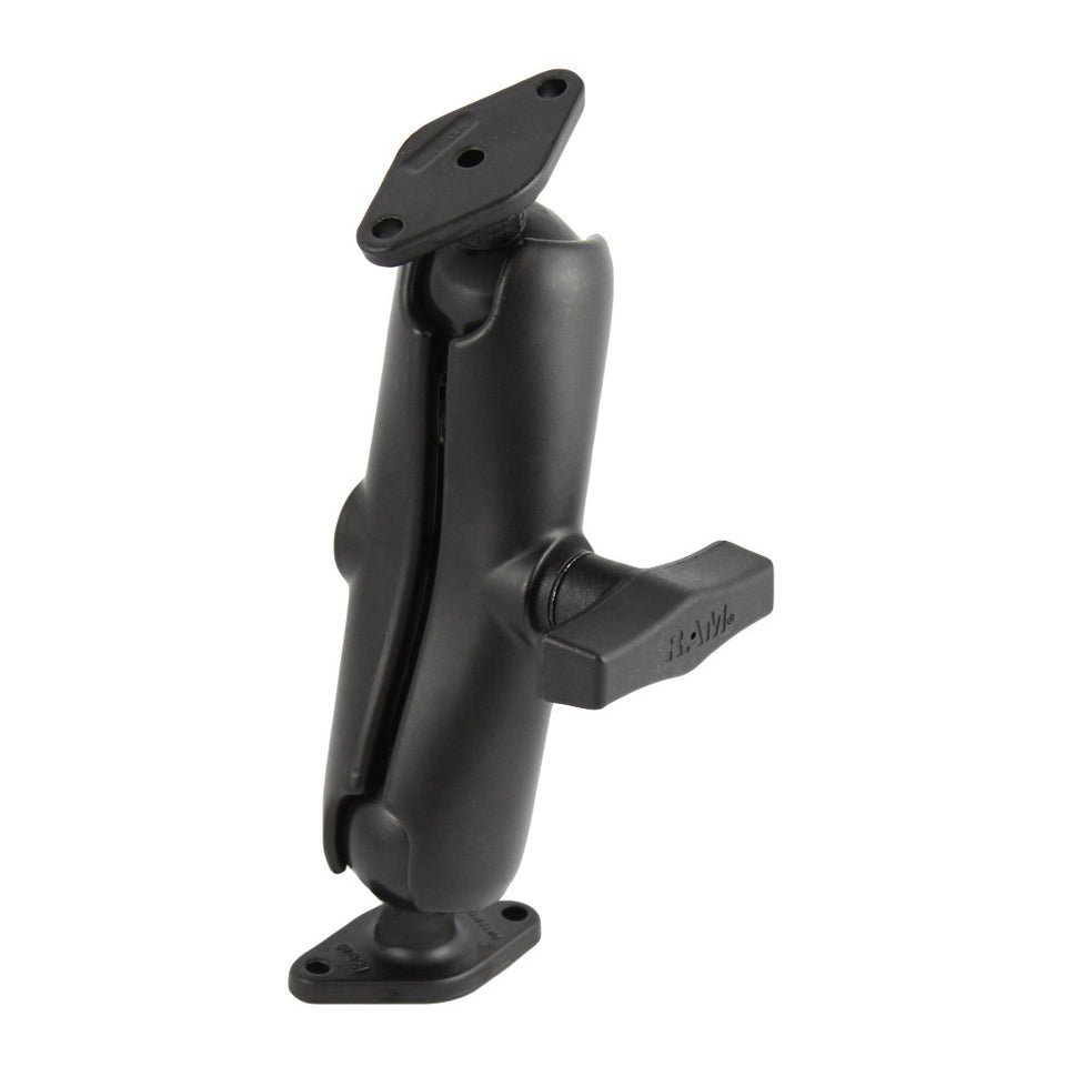 RAM® Double Diamond Plate Mount - C Size Medium – RAM Mounts