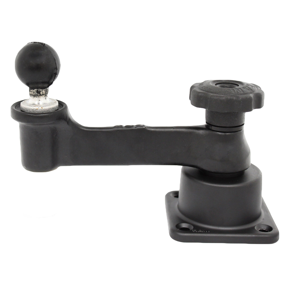 RAM® Horizontal 6" Swing Arm Mount with Ball – RAM Mounts