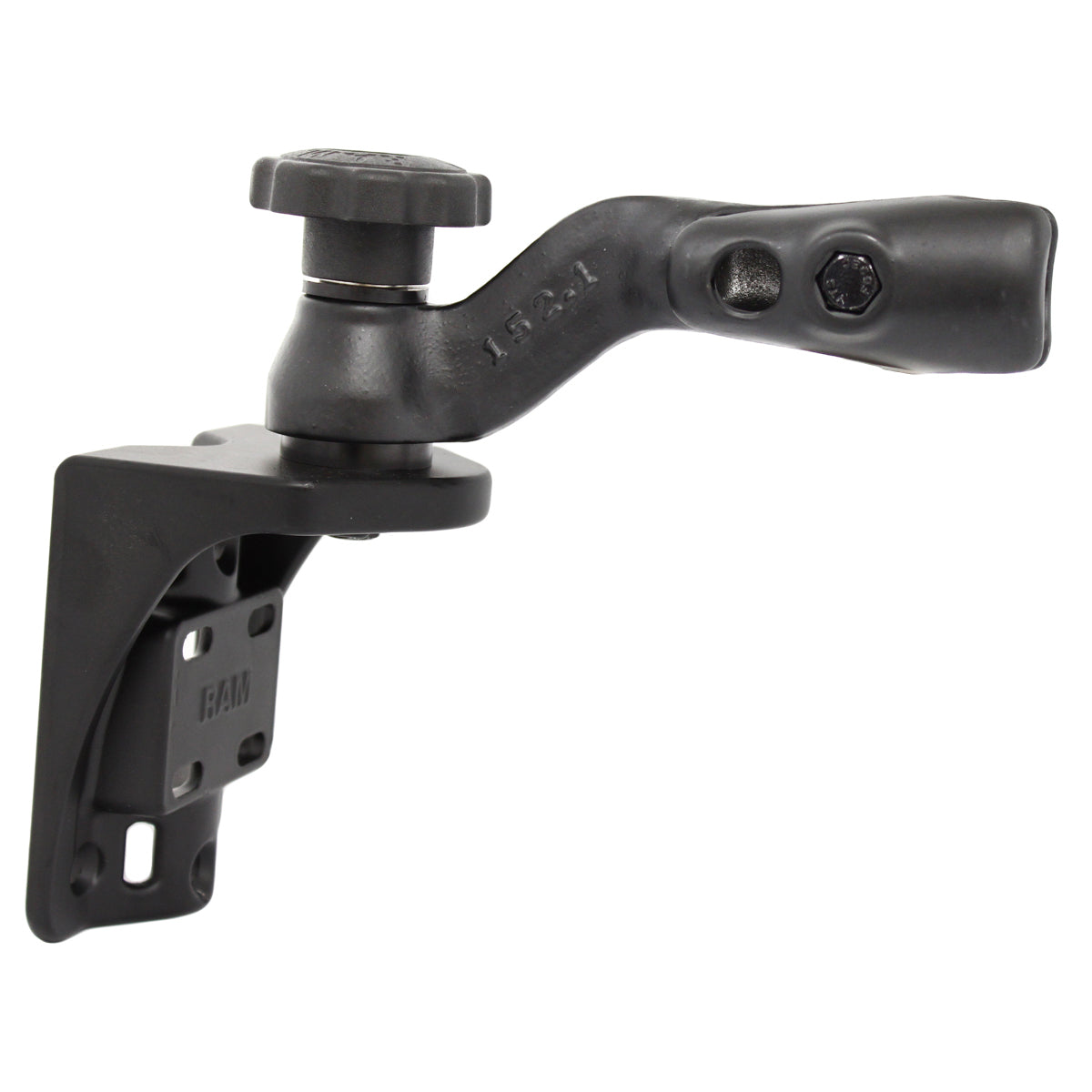 RAM® Vertical 6" Swing Arm Mount with Fixed Socket Arm – RAM Mounts