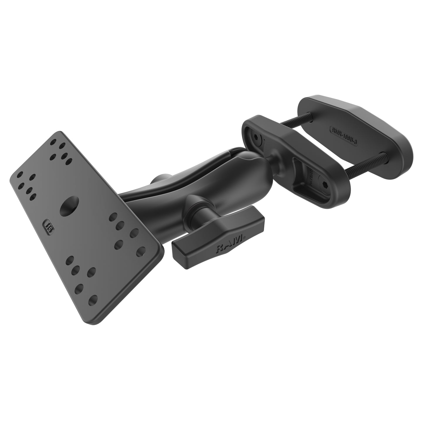 RAM® Universal Marine Electronic Mount for Square Posts up to 3" Wide ...