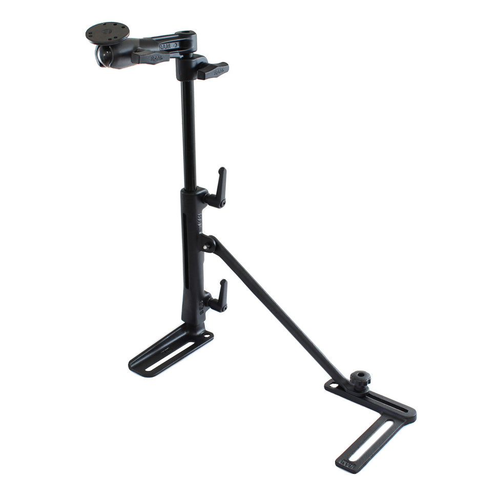 RAM® Seat Rail Mount with Single Swing Arm – RAM Mounts