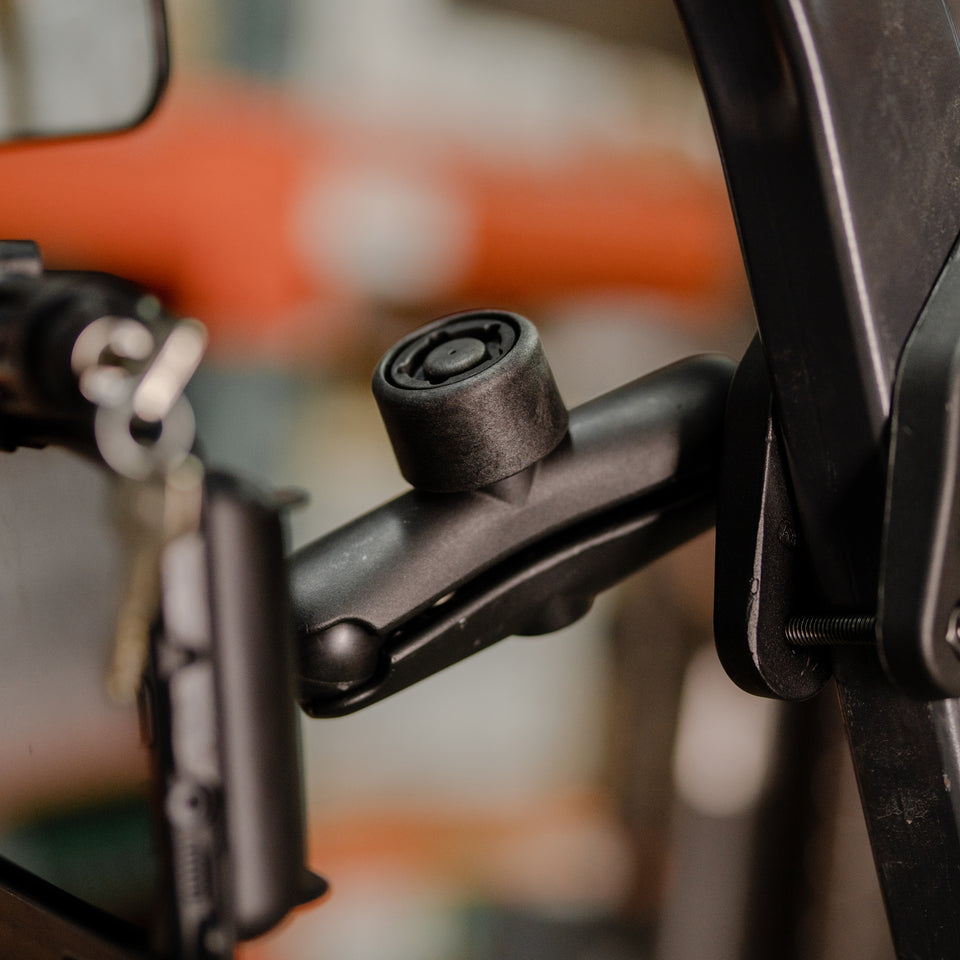 RAM® Double Socket Arm with RAM® Pin-Lock™ Security Knob - C Size Medi ...