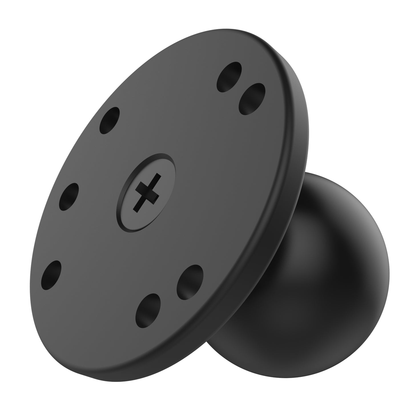 RAM® Round Plate with Ball & Steel Reinforced Bolt – RAM Mounts