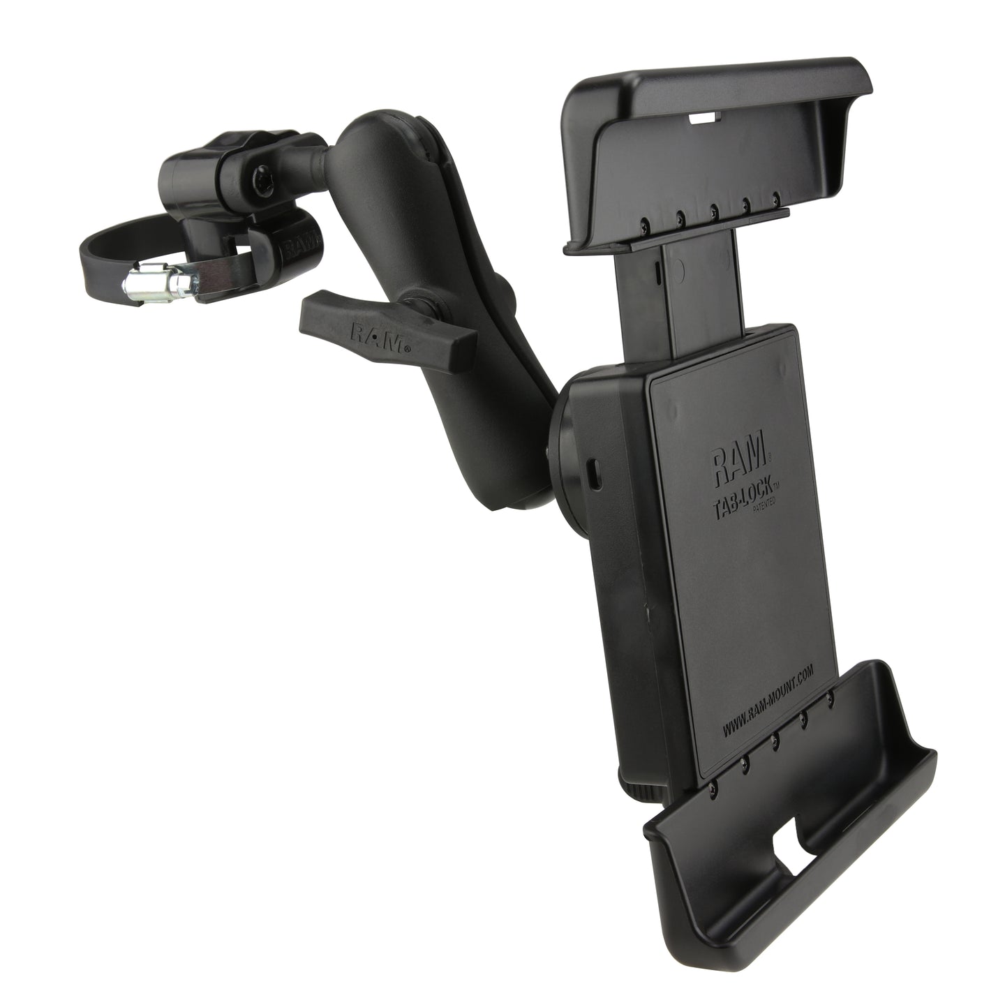 RAM® ATV/UTV Rail Mount for 10" Tablets with Heavy Duty Cases – RAM Mounts