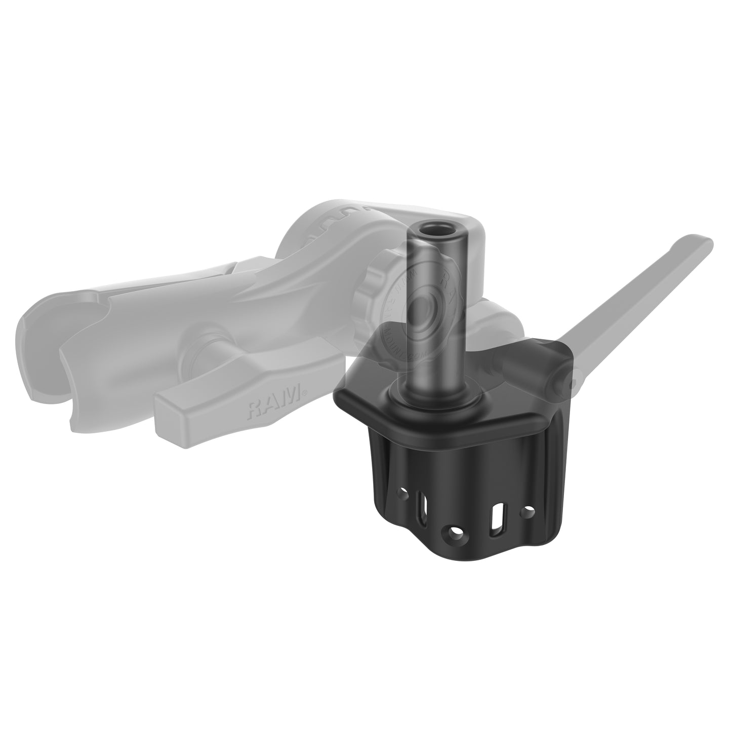 RAM® Vertical Mounting Base with 1/2" NPT Post – RAM Mounts