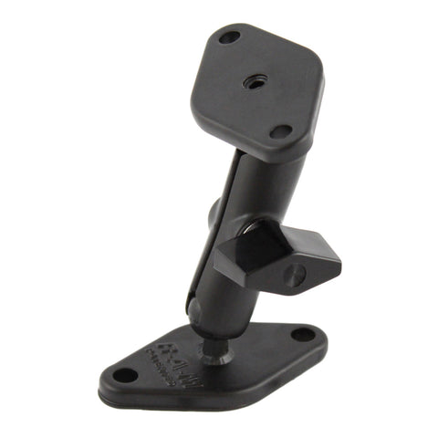 RAM® Double Ball Diamond Plate Mount - A Size Medium – RAM Mounts